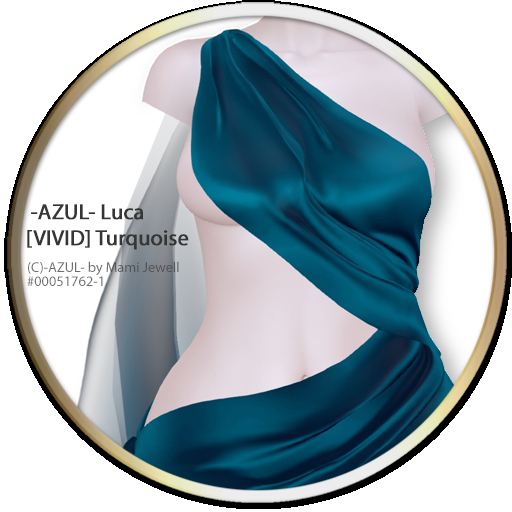 Second Life Marketplace - -AZUL- Luca [VIVID] Turquoise